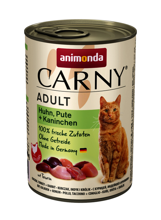 ANIMONDA Carny Adult flavour: chicken. turkey. rabbit - wet cat food - 200g