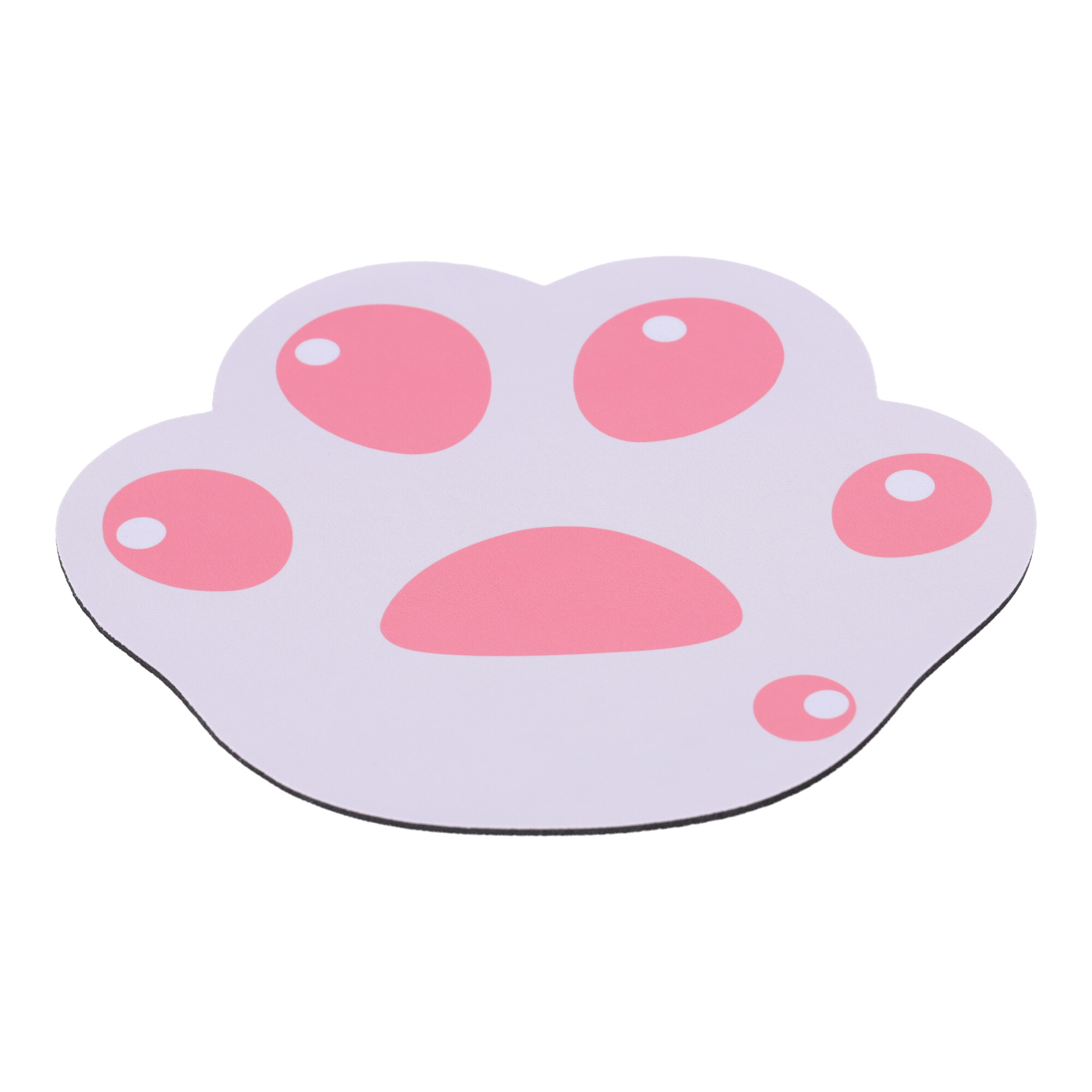 Mouse pad - pink cat's paw