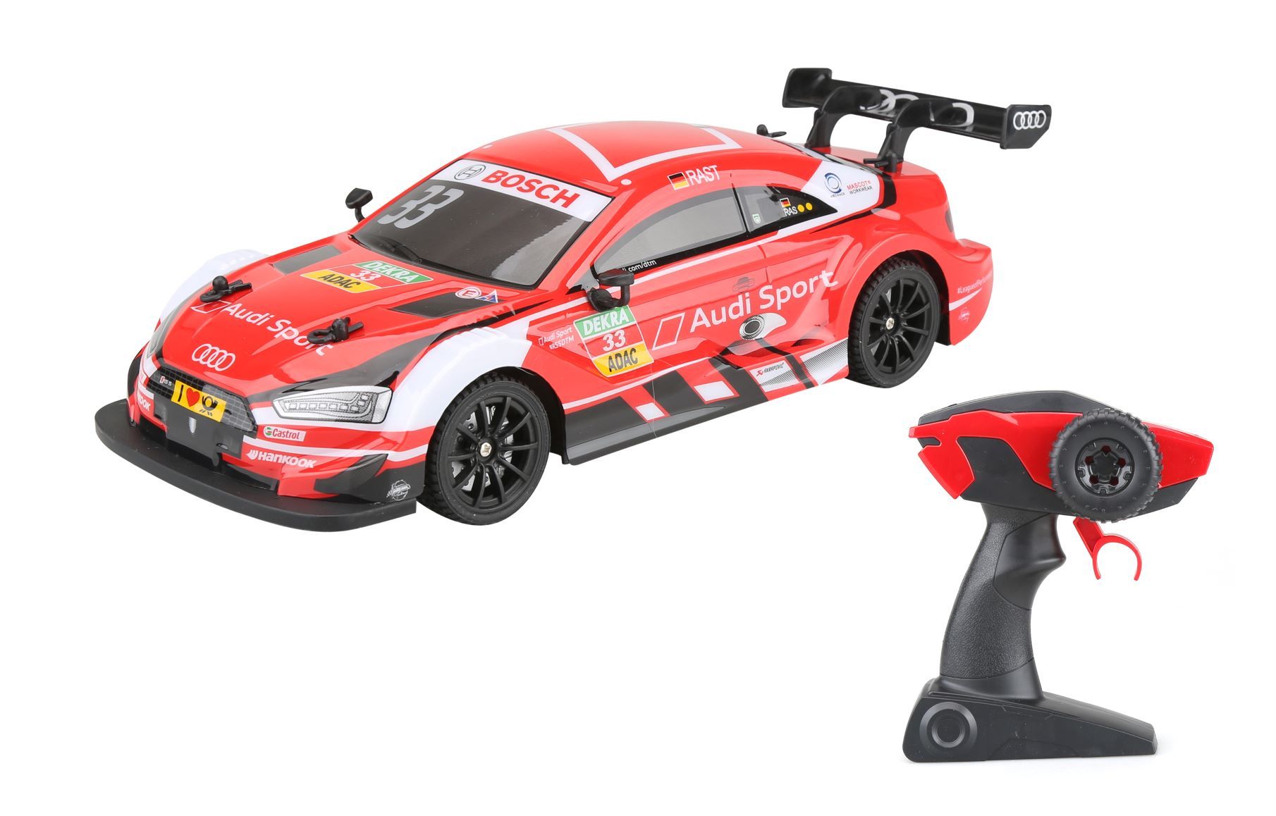 Audi RS5 DTM(RED BULL&AUDI SPORT) 2.4Ghz RC Car - red